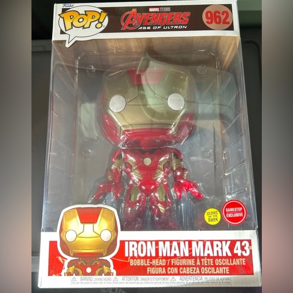 Funko | Toys | Funko Pop Age Of Ultron Glow In The Dark Inch Iorn Man ...